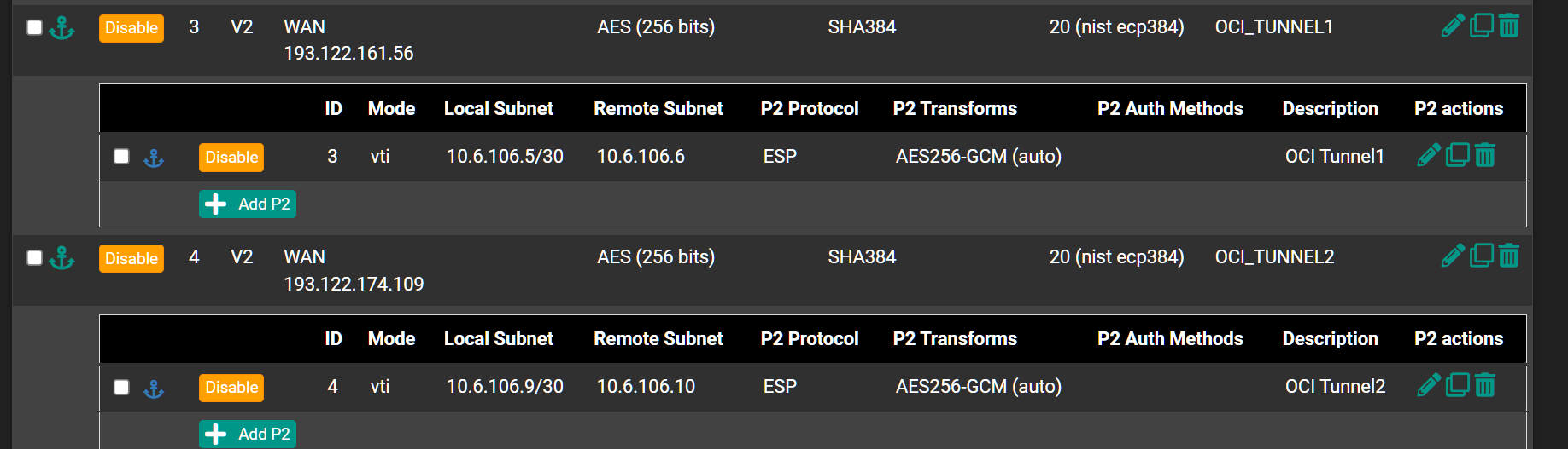 Feature #14483: Conditionally reconfigure IPsec VTI interfaces only when necessary while ...